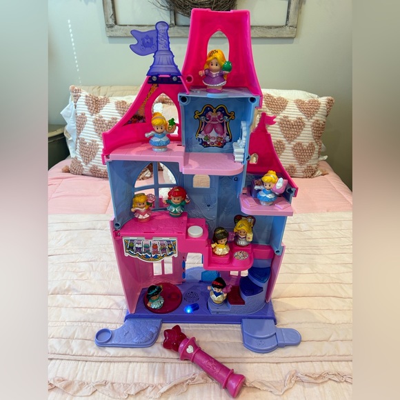 Fisher-Price | Toys | Fisher Price Disney Princess Magical Wand Palace ...